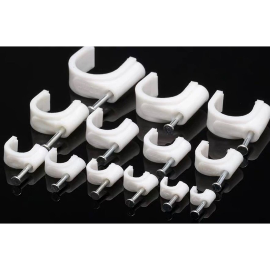Original Concrete Nail Cable Clamps 50pcs | Shopee Philippines