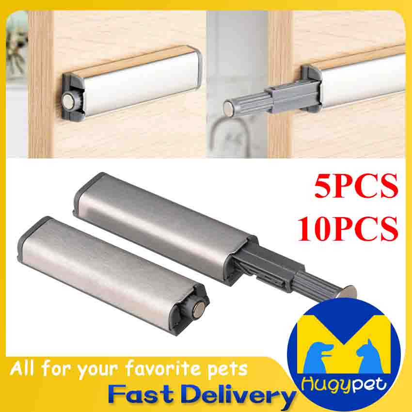 Cabinet Door Bouncer Push Type Magnetic Door Stopper Cupboard Catches ...