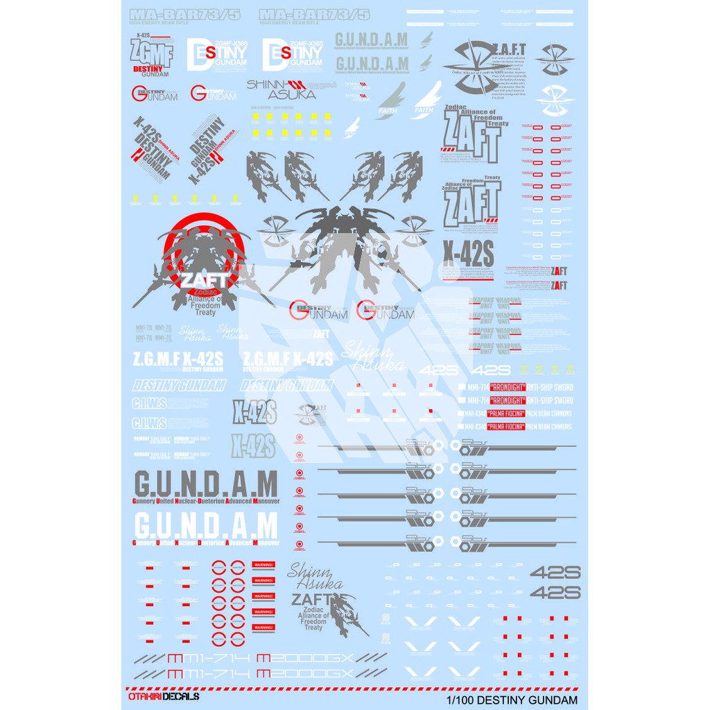 Destiny New Decal Scale 100 | Shopee Philippines