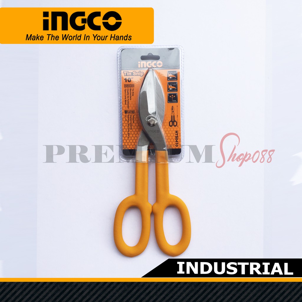 INGCO Tin Snip 10 " 12" Roof Scissors | Shopee Philippines
