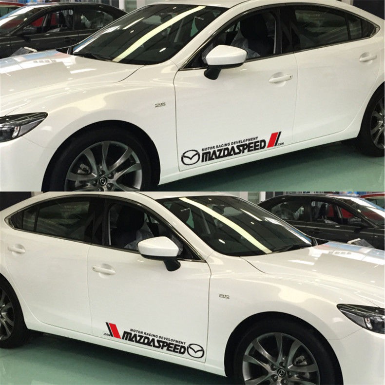 Mazda Car Decoration Scratch Blocking Sticker Suitable for Familia ...