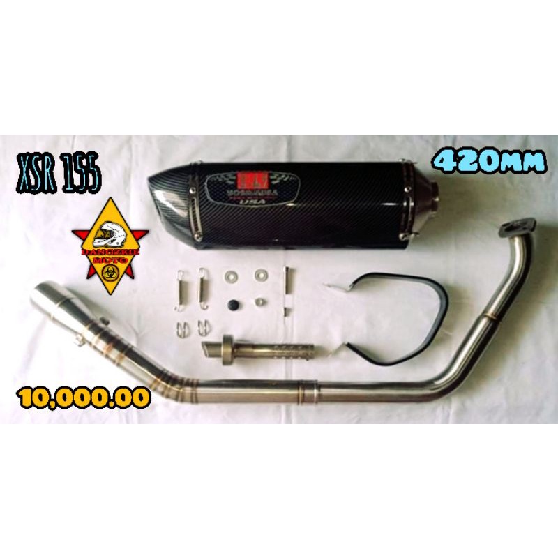 Yamaha XSR 155 420MM Yoshimura R77 Full Exhaust System | Shopee Philippines
