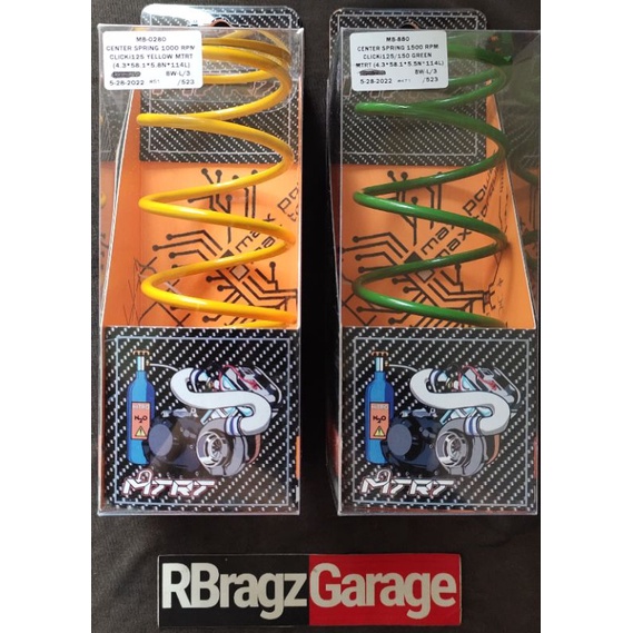 MTRT Center Spring 1000rpm, 1500rpm - Click 125 150 / Airblade | Shopee ...