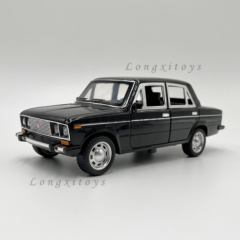 1:24 Diecast Model Vintage Car Toy Russia AvtoVAZ Lada Miniature ...