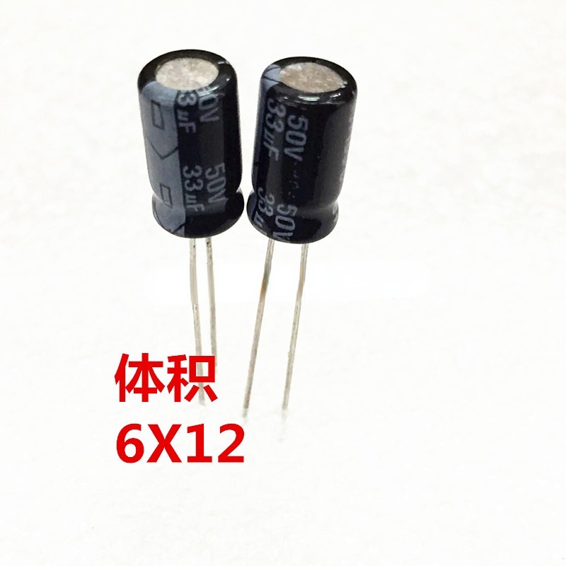 10pcs/lot 50V Dip Aluminum Electrolytic Capacitor Electronic Components Parts Repair Capacitor 0 ...