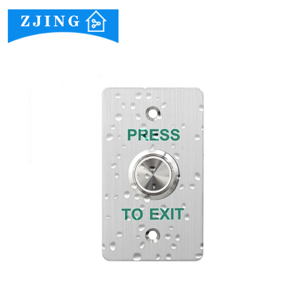 Stainless Steel Exit Button Push Switch Door Sensor Opener Release For ...