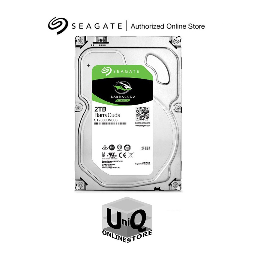 Seagate 2TB BarraCuda SATA 3.5-Inch for Desktop | Shopee Philippines