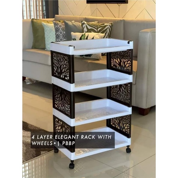 4 LAYER SUMMIT ELEGANT RACK WITH WHEELS | Shopee Philippines