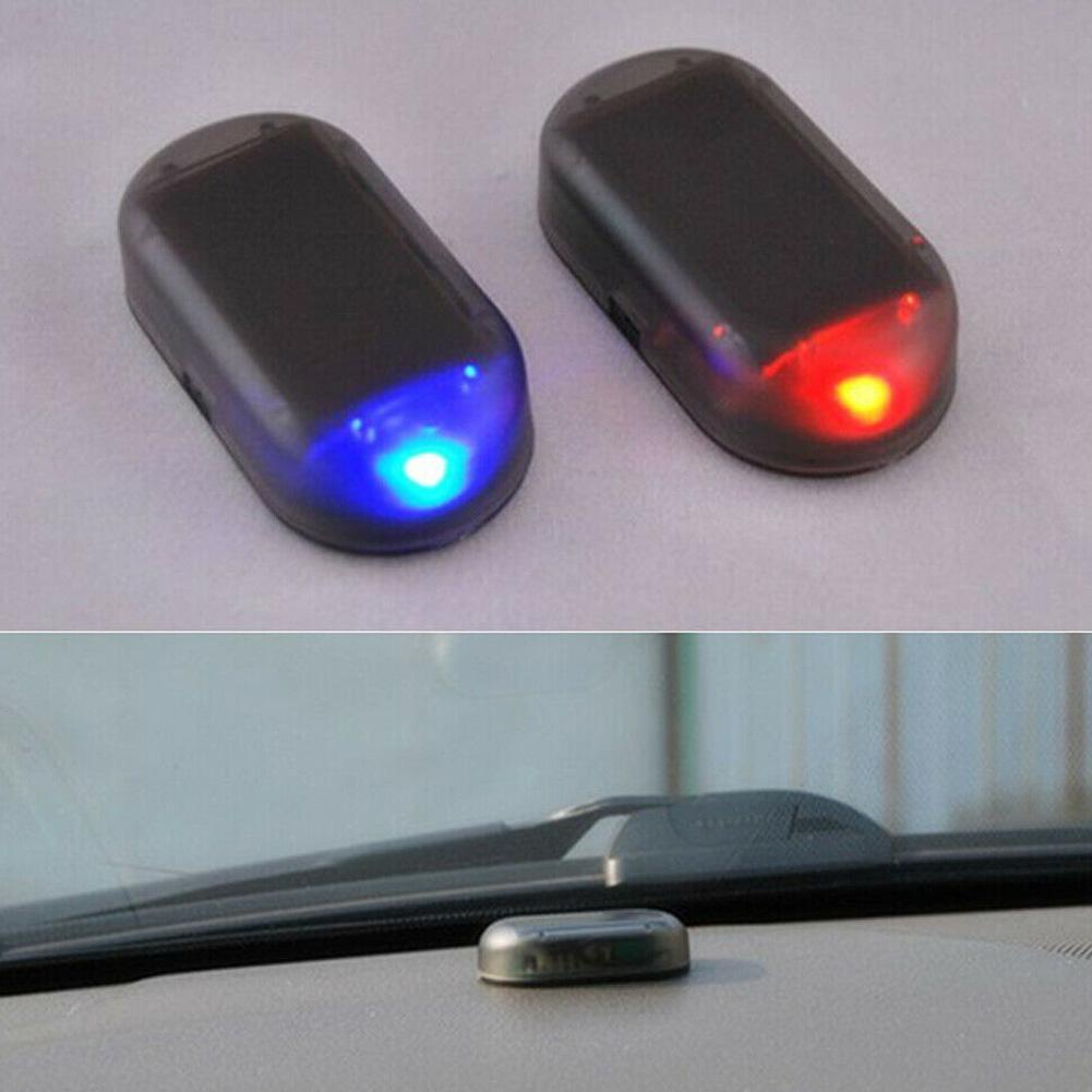 Automotive Solar Anti-theft Light Car Analog Anti-theft Device Alarm ...