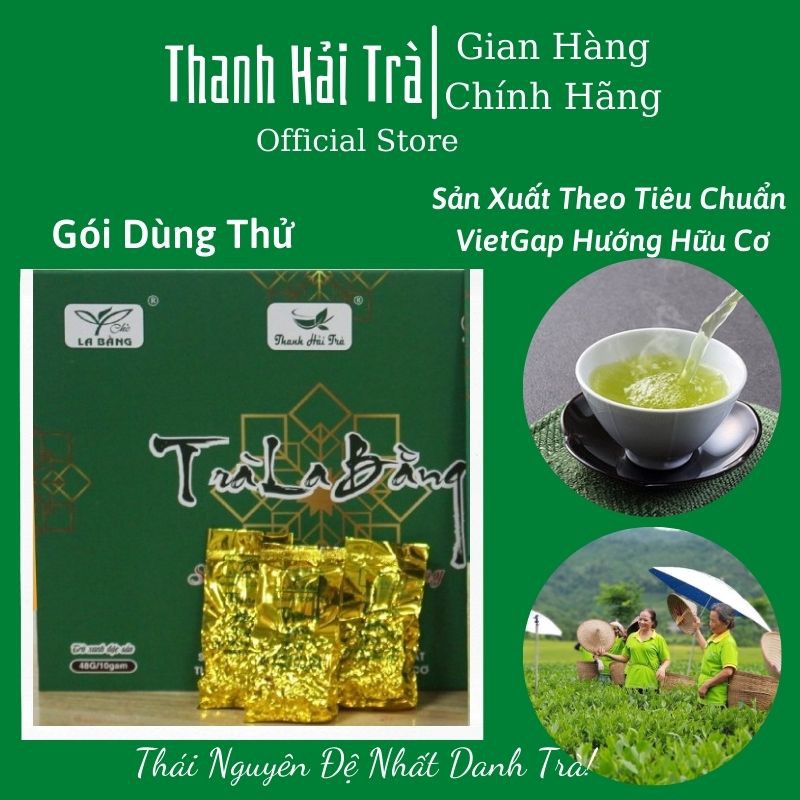Thai Nguyen Ceremony Tea Package Type 1 - Thai Tea Small Packet 10g ...