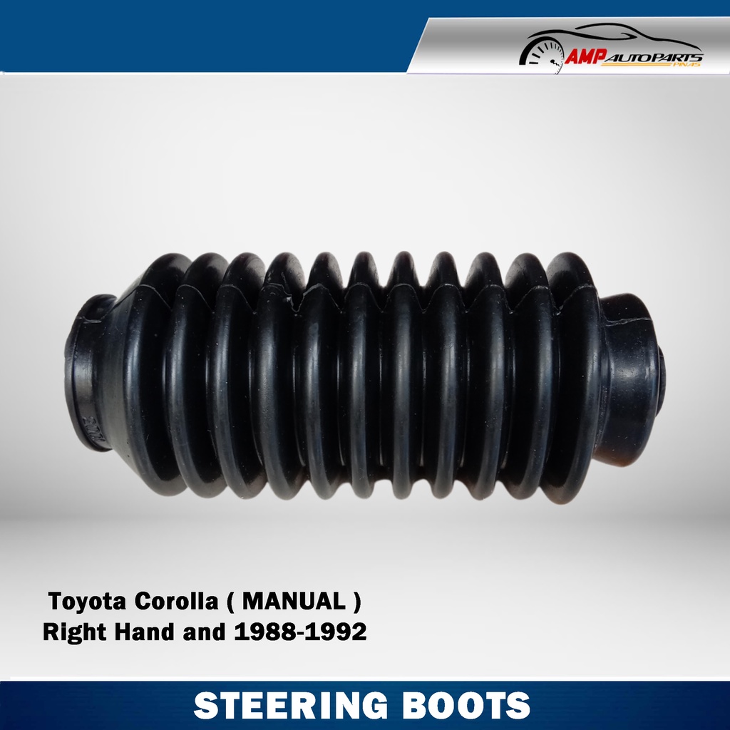 Toyota Corolla ( MANUAL ) 1988-1992 Steering Boots (Left Hand & Right ...