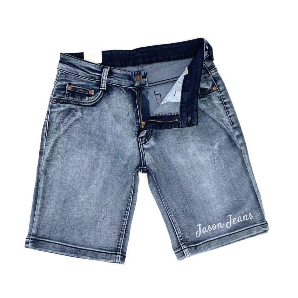 New Trendy Maong Short Denim Short Korean Fashion For Men | Shopee ...