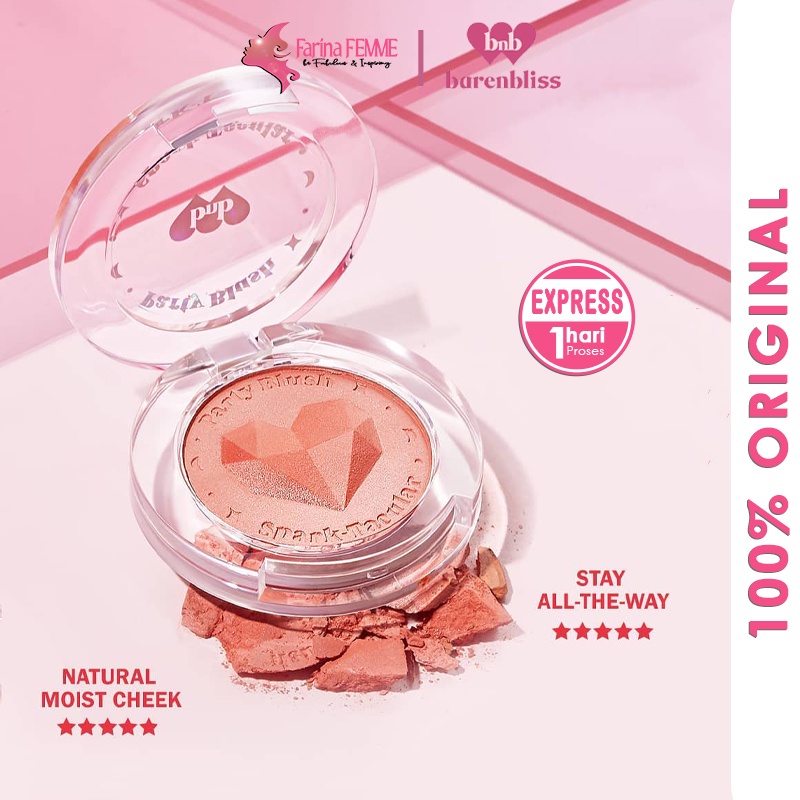 FEMME FEMME || BNB barenbliss Spark-Tacular Party Blush Korea Blush On ...