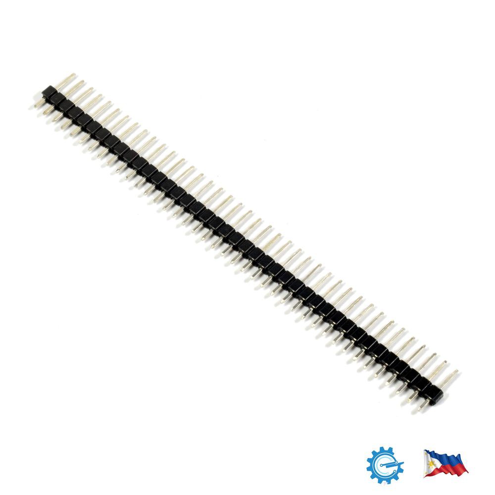 40 pins male header 2.54mm pitch | Shopee Philippines