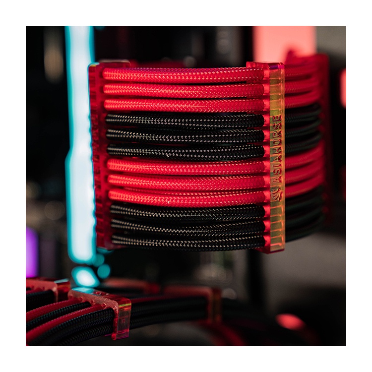 Asiahorse PSU Extension Cable Customization Mod Sleeve Extension Power ...