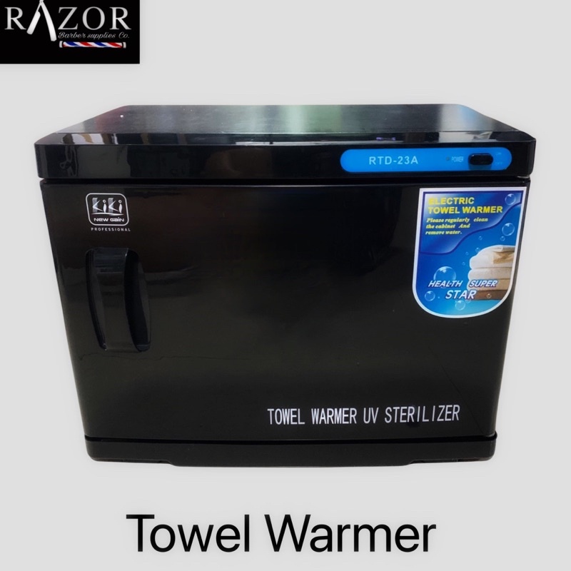 Hot Towel Warmer UV Sterilizer Barber Salon Tool Razor Barber Supplies ...