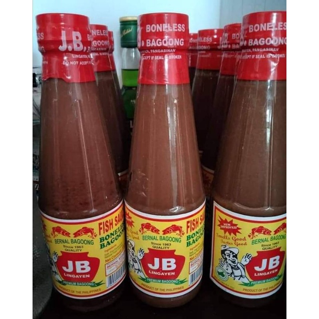 JB Boneless Bagoong Pure ISDA 320ML from Lingayen | Shopee Philippines
