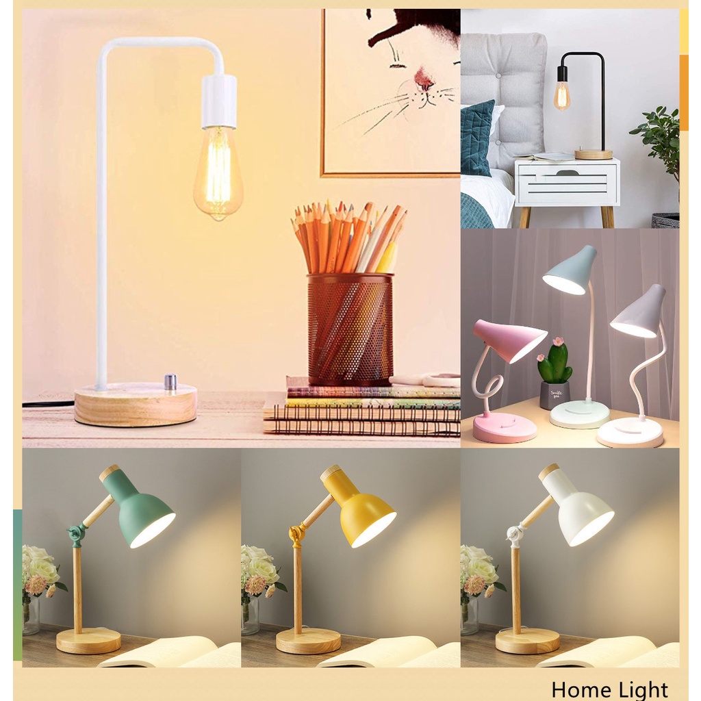 YHLAMP Dimmable reading desk lamp Bedroom Bedside Lamp Office Table ...