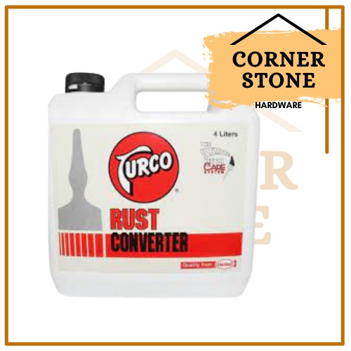 Henkel Turco Rust Converter (4 LITER/ 1 GALLON) | Shopee Philippines