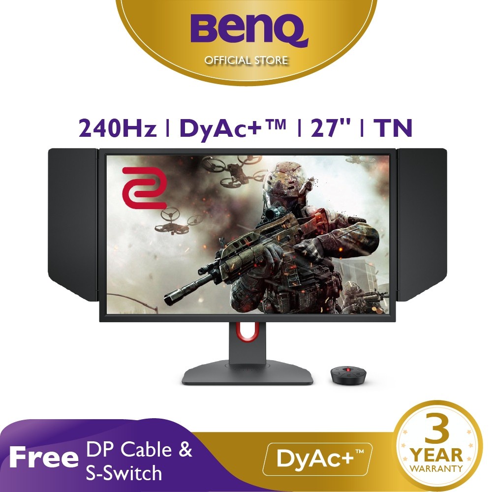 BenQ Zowie XL2746K 1920x1080 240Hz DyAc+ Xbox X PS5 Shield Esports ...