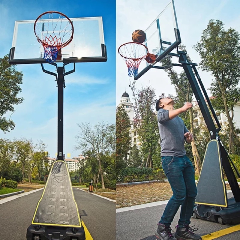 Basketball with Rim Stand (Portable) | Shopee Philippines