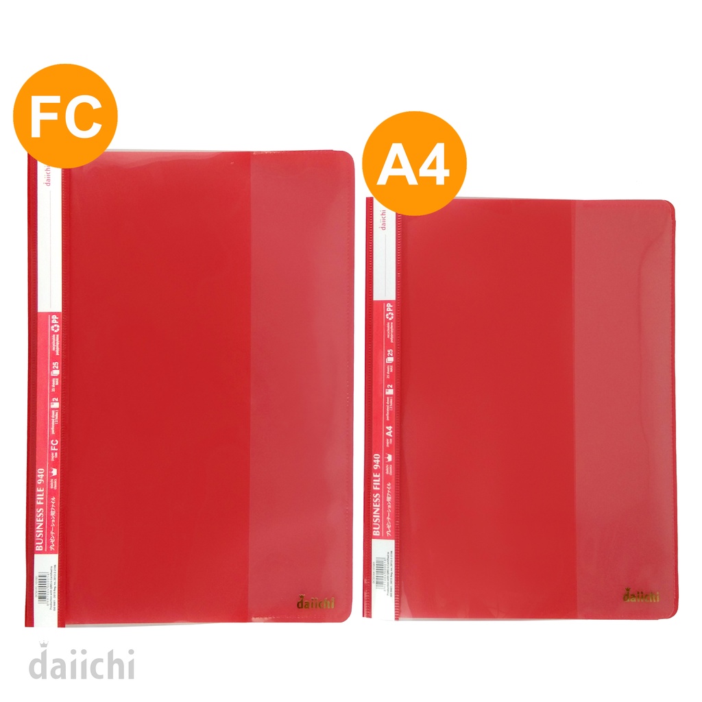 Daiichi - Plastic Folder Folder Acco Business File Classic (DCS ...