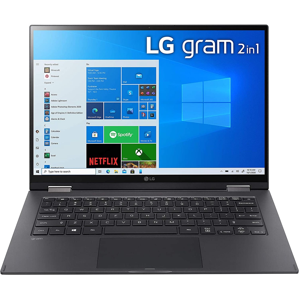 LG Gram 14T90P - 14" 2-in-1 Lightweight Touch Display Laptop - SLIGHTLY ...
