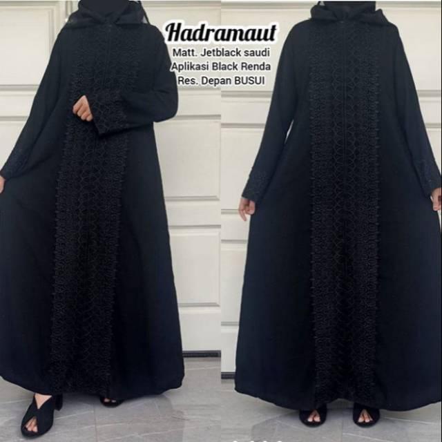 Abaya Hadramout (no pashmina) | Shopee Philippines