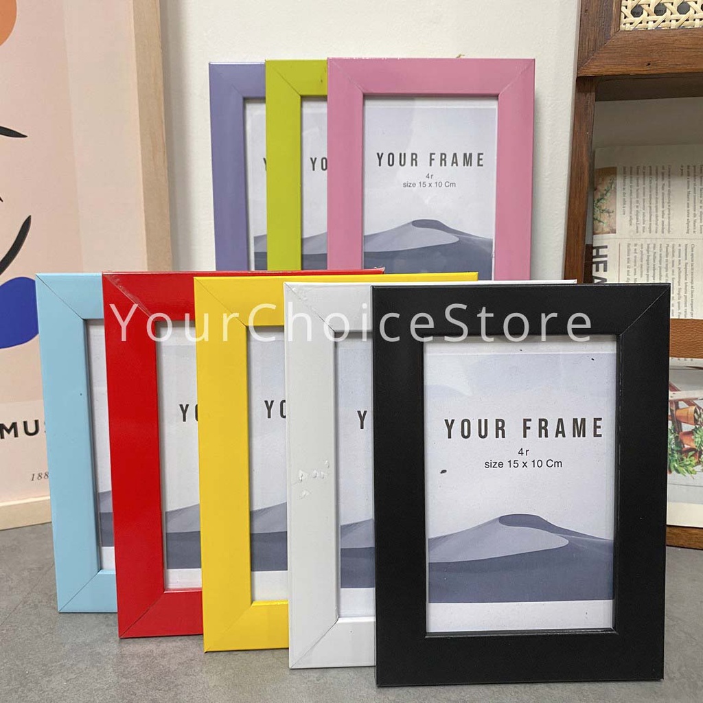 Minimalist Photo FRAME 4R 10 cm x 15 cm | Shopee Philippines