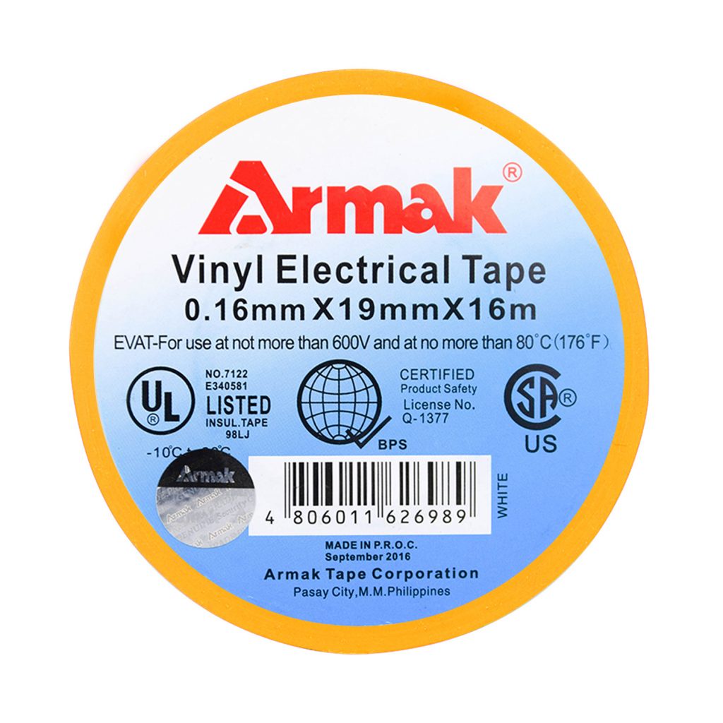 ORIGINAL Armak Vinyl Electrical Tape Small 4M & Big 16M | Shopee ...