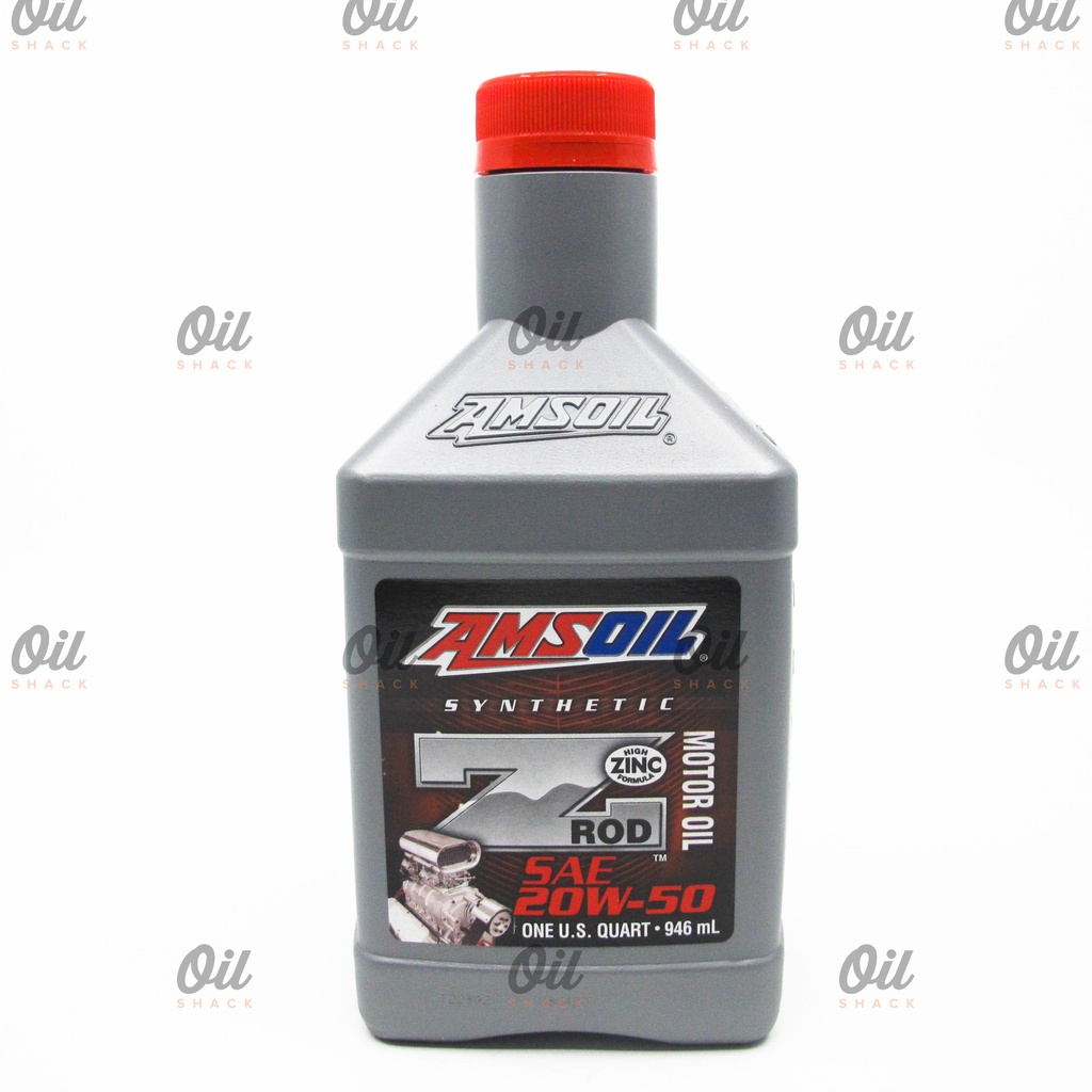 AMSOIL 20W50 Z-ROD ENGINE OIL FULLY SYNTHETIC (1 QUART) | Shopee ...