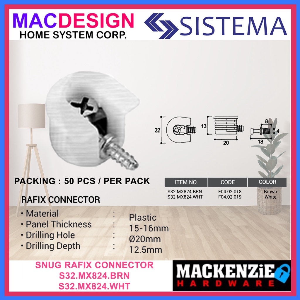 SISTEMA S32MX824 RAFIX CONNECTOR | Shopee Philippines