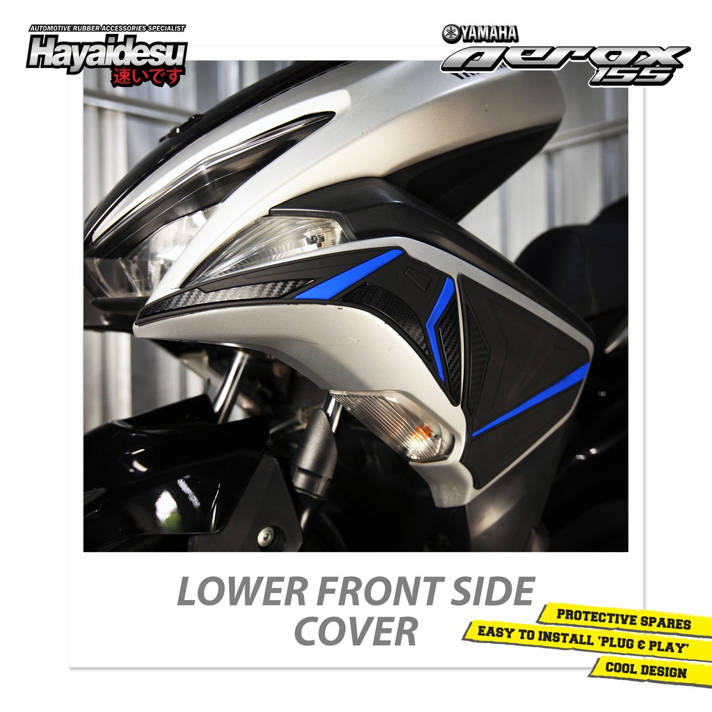 Hayaidesu Lower Front Side Protector Cover Yamaha Aerox Decal ...