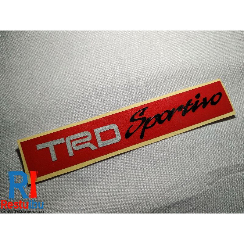 TRD Sportivo sticker | Shopee Philippines