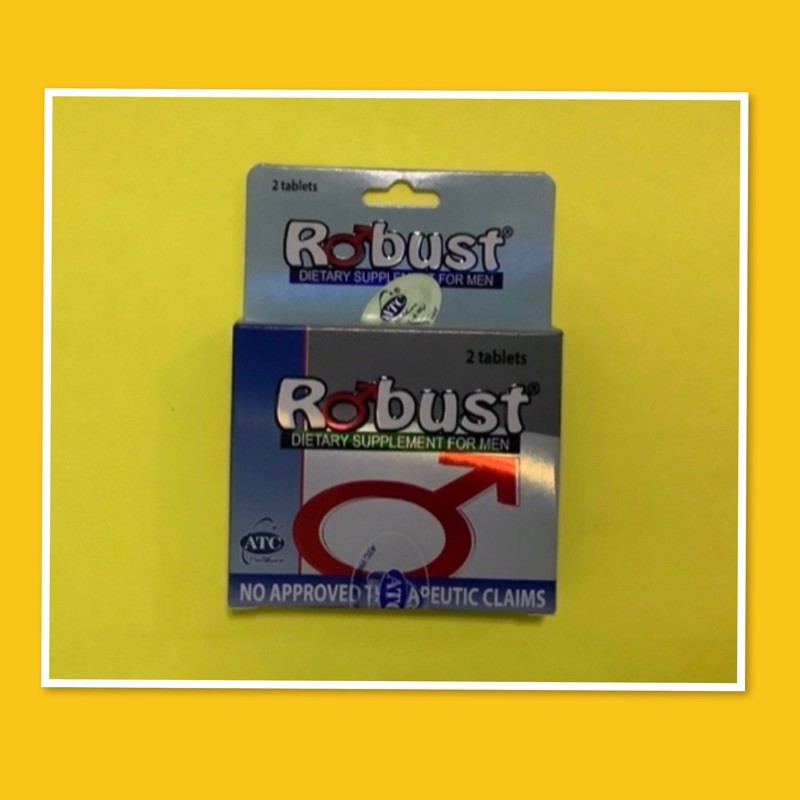 Robust Dietary Supplement Authentic x 2’s | Shopee Philippines