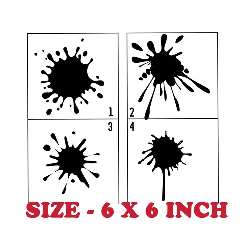 Splash Stickers / Water TOMPOK Stickers / SPLASH Water Stickers / Train ...