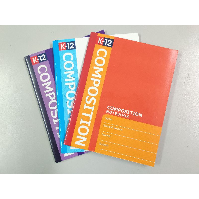 Advance K-12 Writing and Composition Notebook 80lvs Big Spacing Color ...