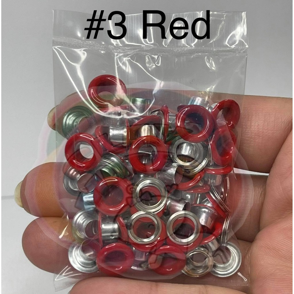 5mm Eyelet with washer (50pairs/pack) | Shopee Philippines