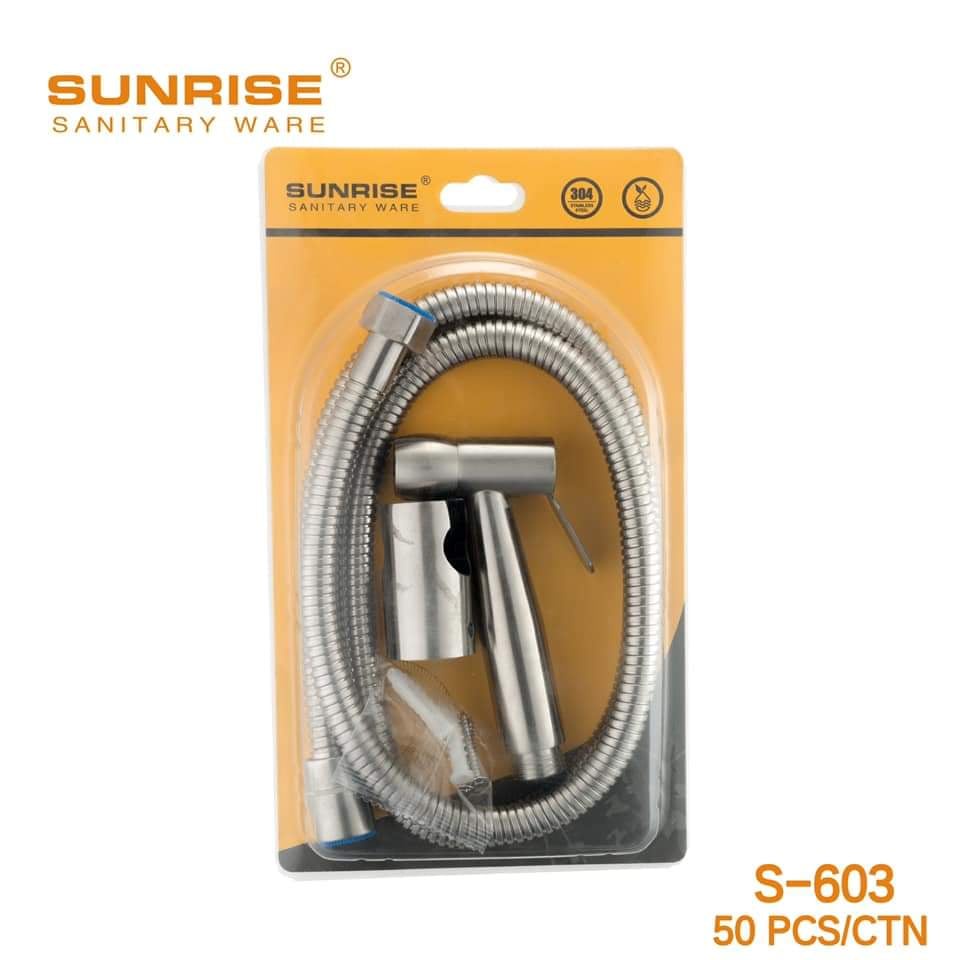 Sunrise Stainless /Chrome /Pvc Bidet Spray Set Heavy Duty | Shopee ...