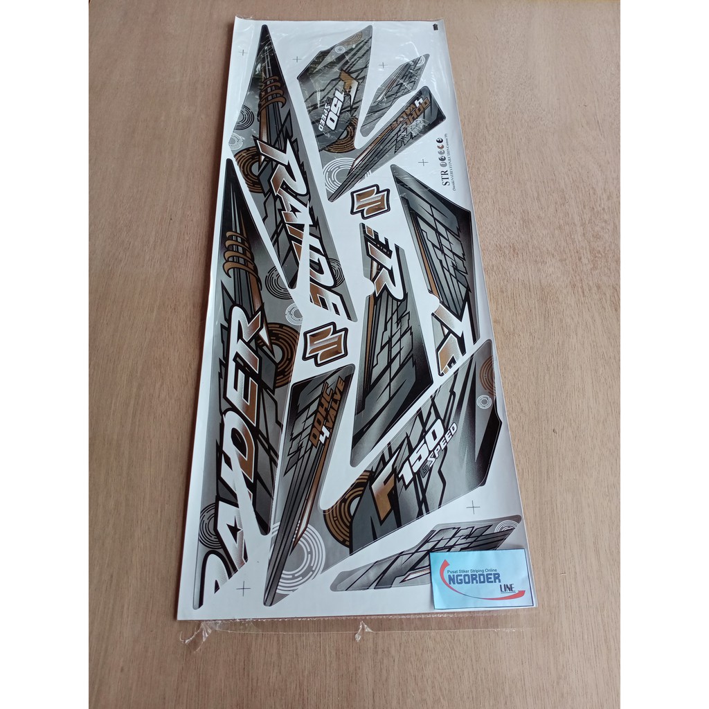 Striping Streeping Decal Dekal Sticker Emblem Logo Motorcycle Suzuki ...