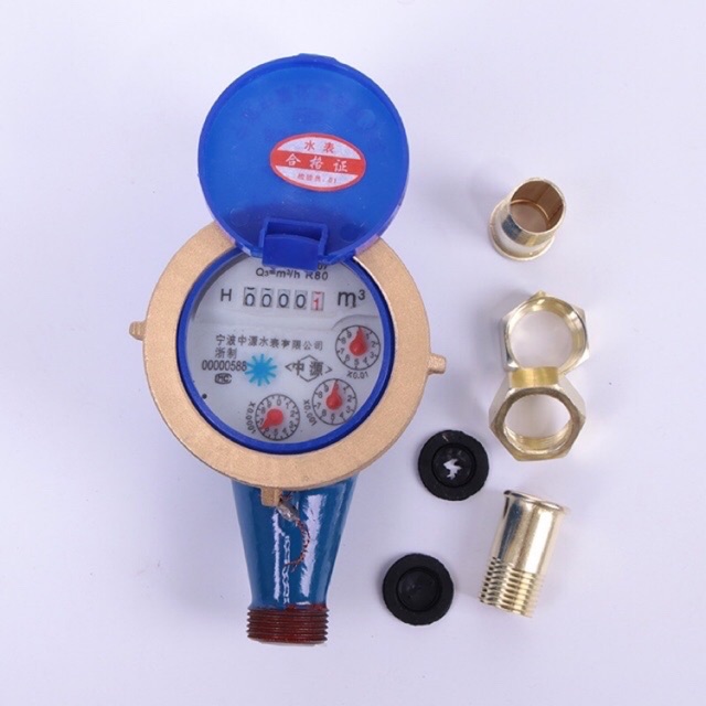 Super Heavy Metal 15mm 1/2 Household Multi- Water Meter | Shopee ...