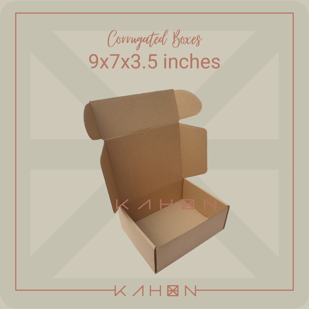 9x7x3.5inches 10pcs E125 Mailer BoxCorrugated Box for Packaging ...