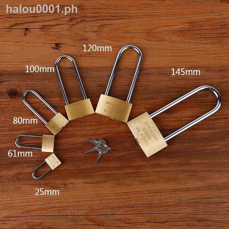 ready stock☽Small lock special key Small mini long lock padlock cabinet ...
