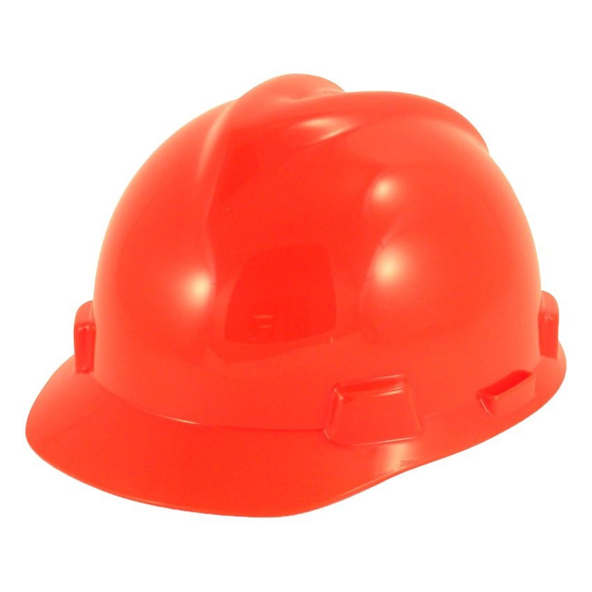 MSA V-Gard Hard Hat ANSI Type I Class E & G Hardhat Safety Cap Skull ...