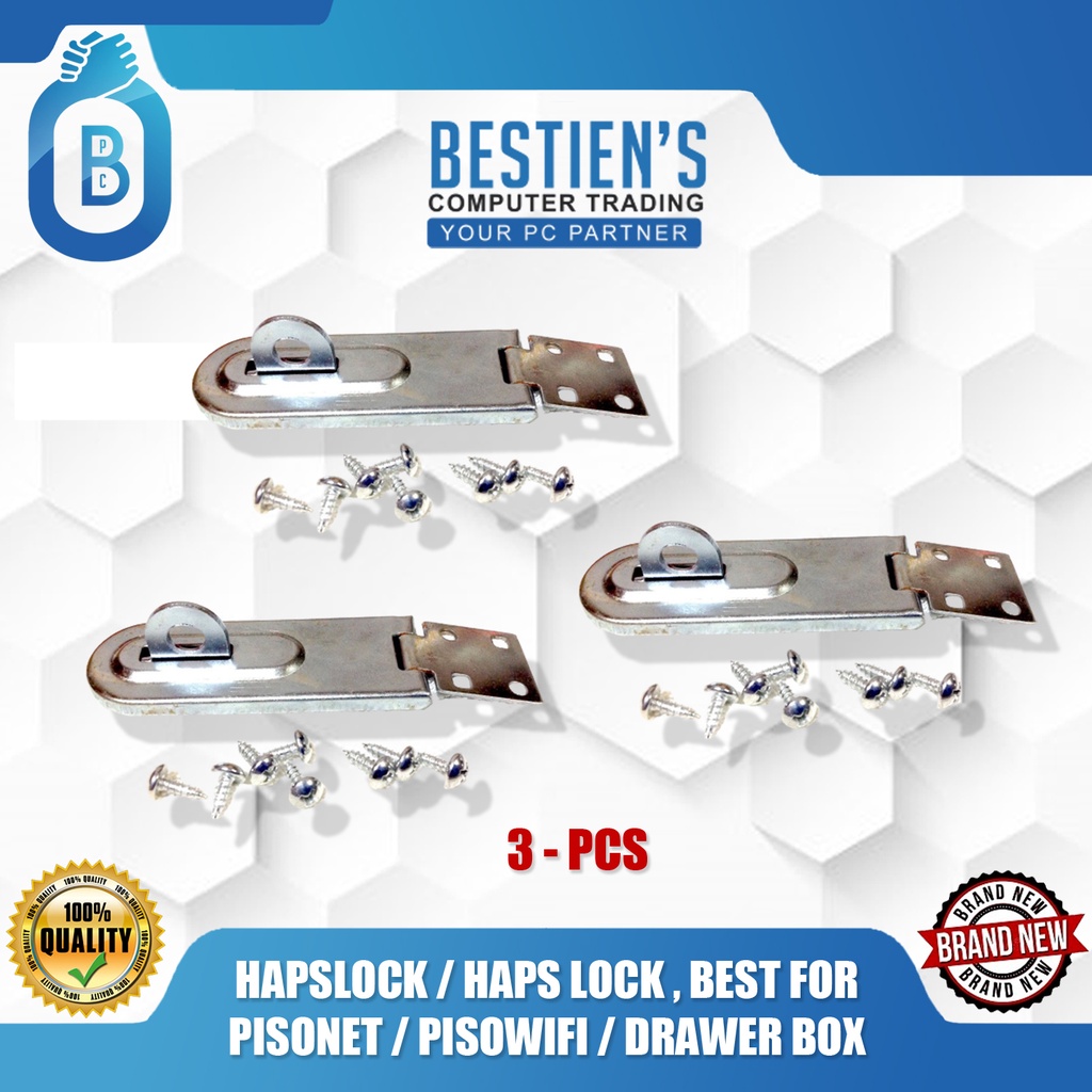 HAPSLOCK / HAPS LOCK , BEST FOR PISONET / PISOWIFI / DRAWER/ CABINET ...