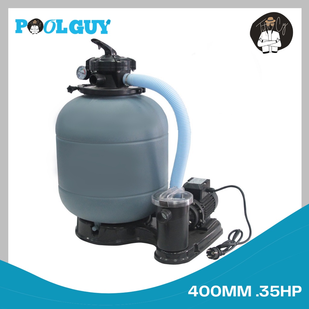 Sand Filter 400mm .35 Water Pump Combo For Swimming POOL Above Ground ...