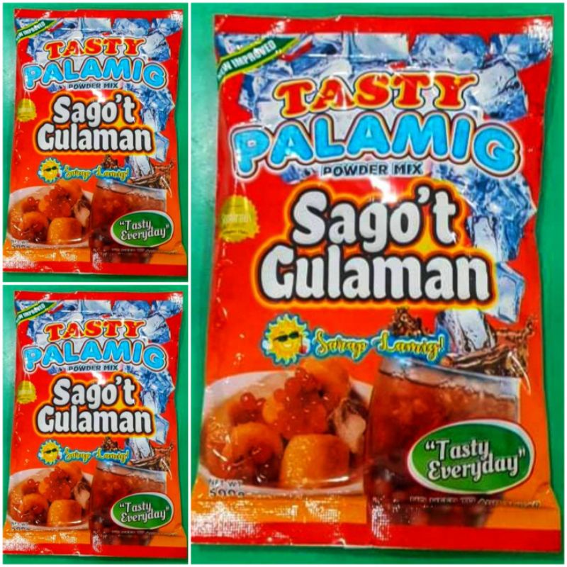 PALAMIG POWDER MIX | SAGO'T GULAMAN | 1/2 KILO | Shopee Philippines