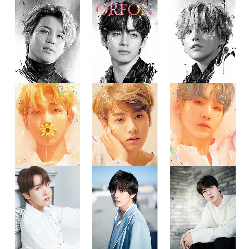 【ORFON】BTS~K-pop~Paint by numbers~DIY painting~40*50cm color canvas ...