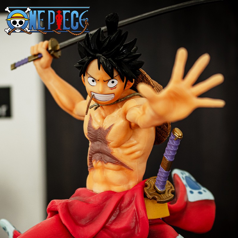 (Super Hot Horizontal) The luffy Model Wears kimono On wano Island ...
