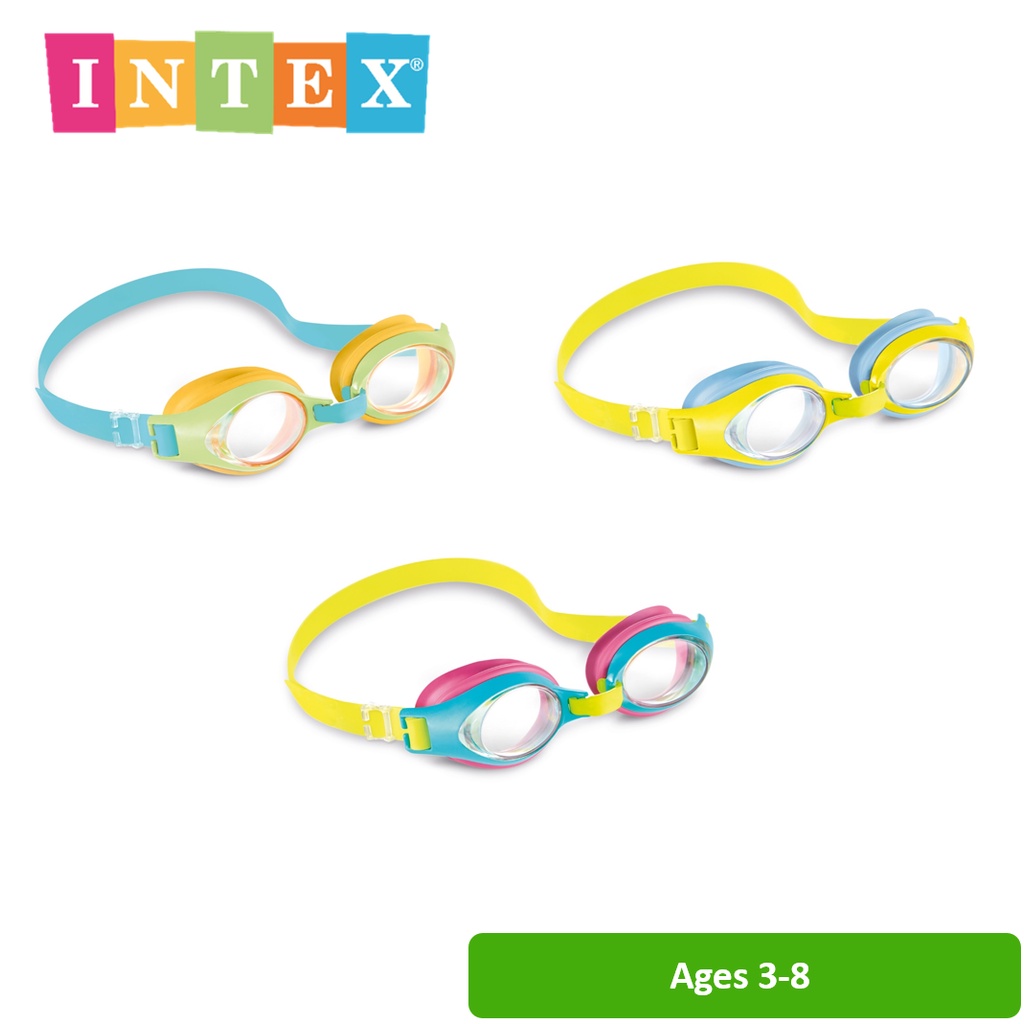 INTEX 55611 Junior Goggles 3-8 | Shopee Philippines